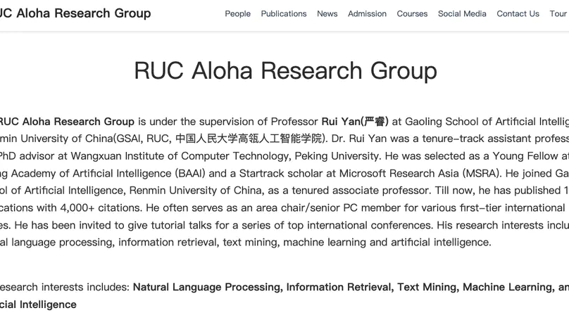 RUC Aloha Lab